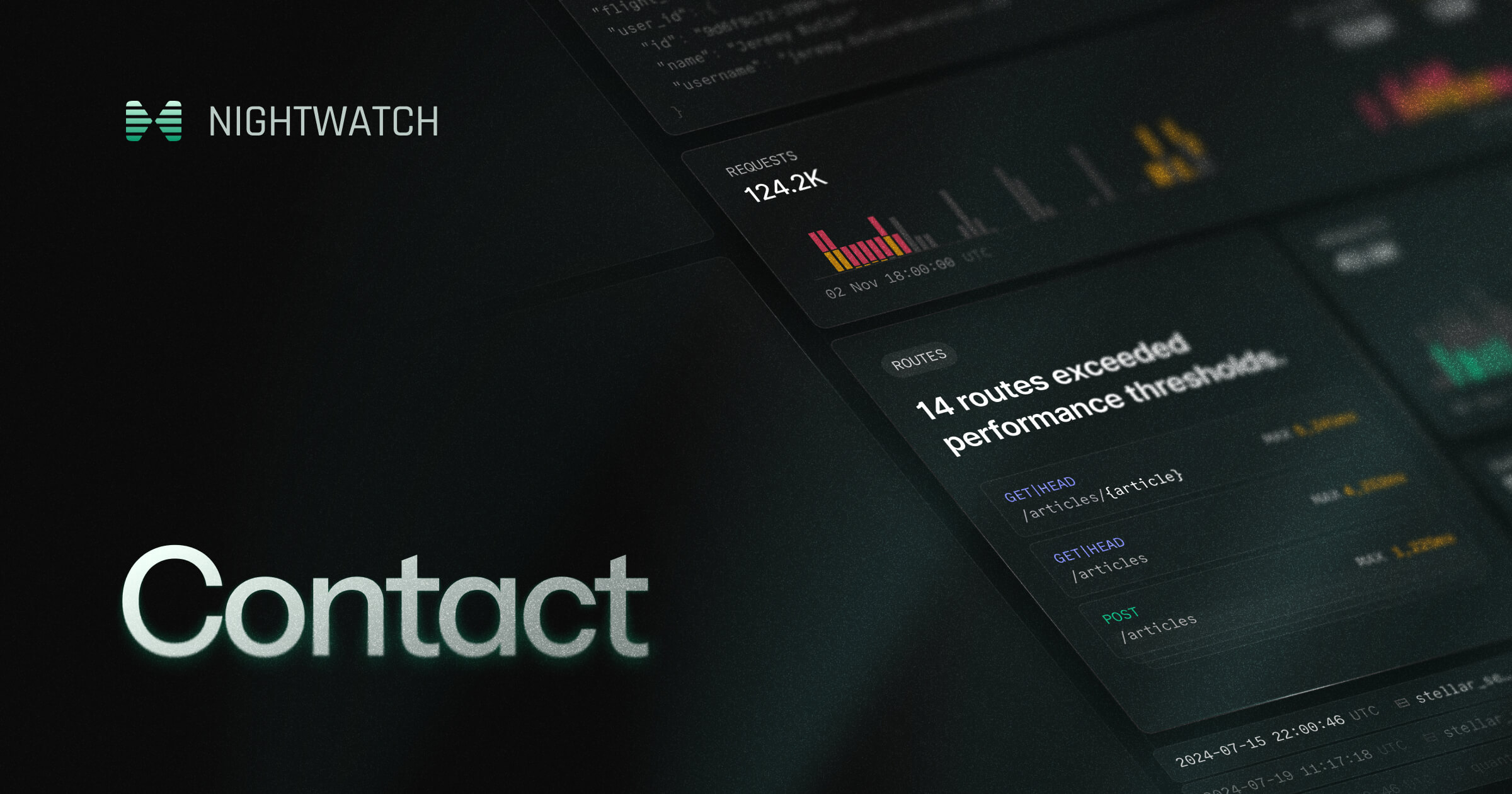Laravel Nightwatch · Talk to our sales team